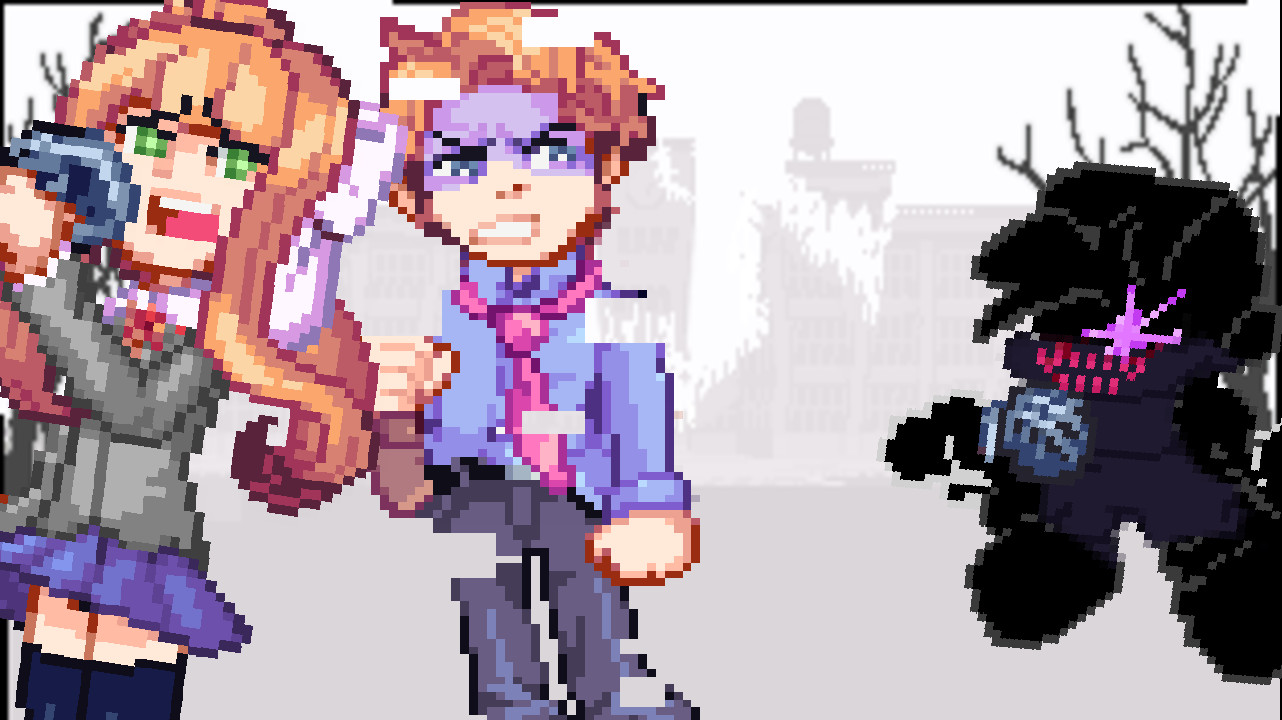 Monika fnf Corruption Mod for Friday Night Funkin' | FNF Mods