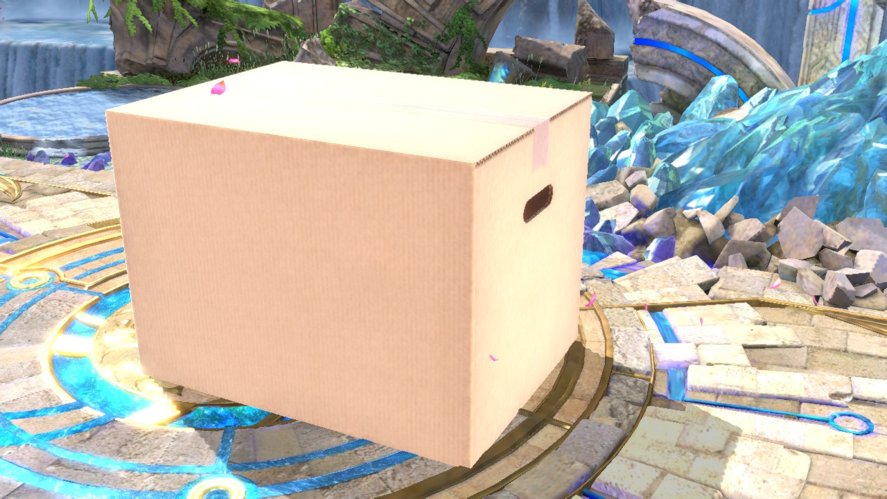 Regular Cardboard Box [Super Smash Bros. Ultimate] [Mods]