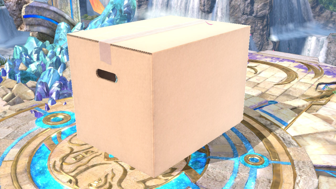 Regular Cardboard Box [Super Smash Bros. Ultimate] [Mods]