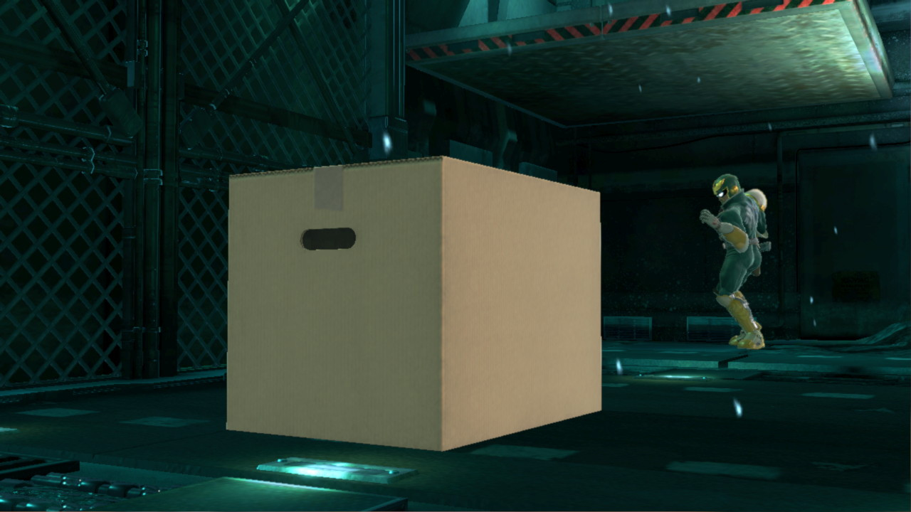 Regular Cardboard Box [Super Smash Bros. Ultimate] [Mods]