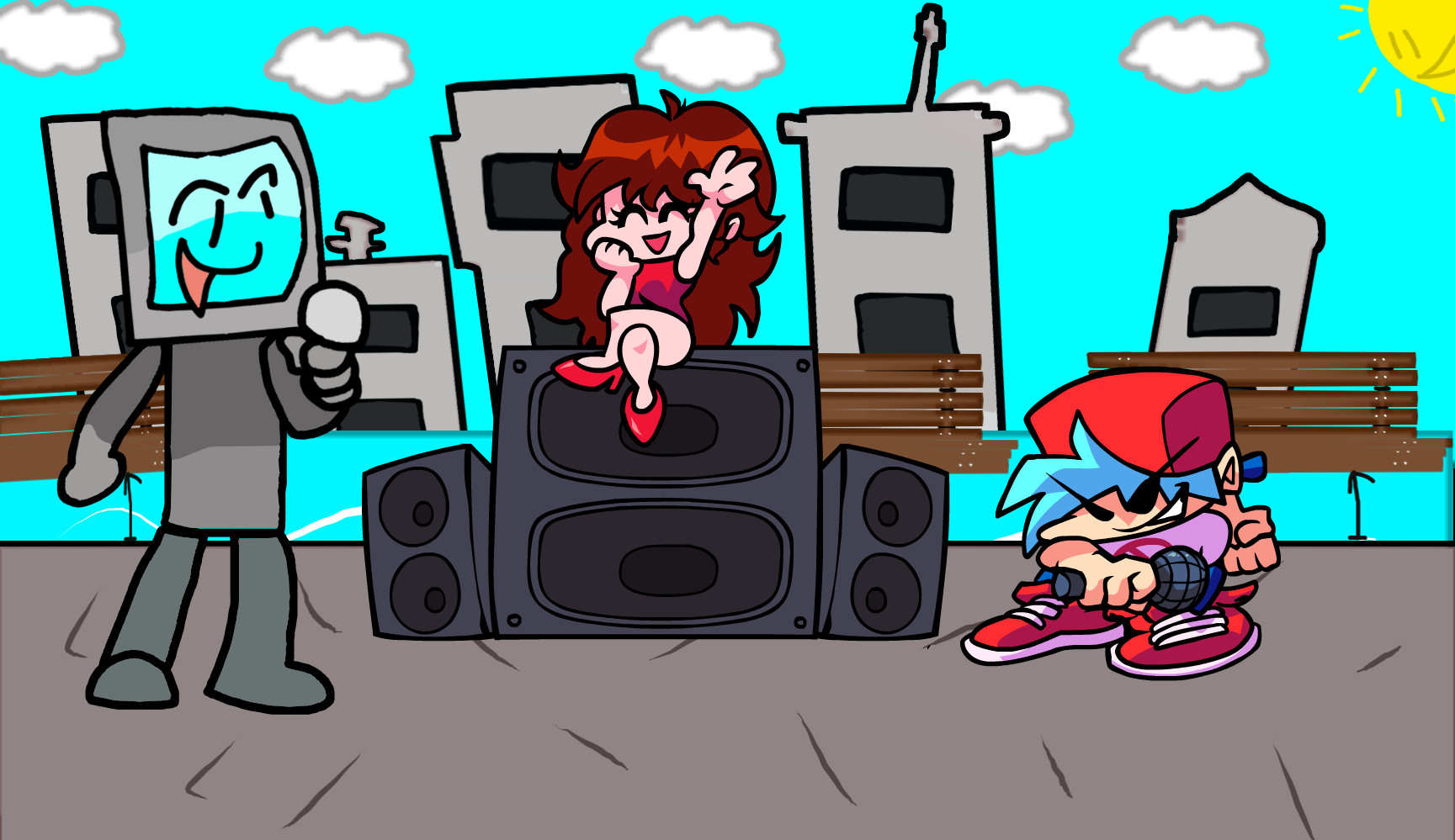 Vs James Full Week Mod for Friday Night Funkin' | FNF Mods