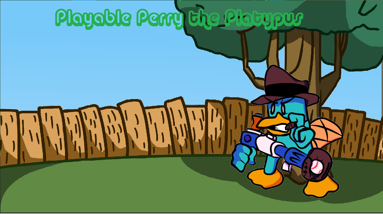 Playable Perry the Platypus Mod for Friday Night Funkin' | FNF Mods