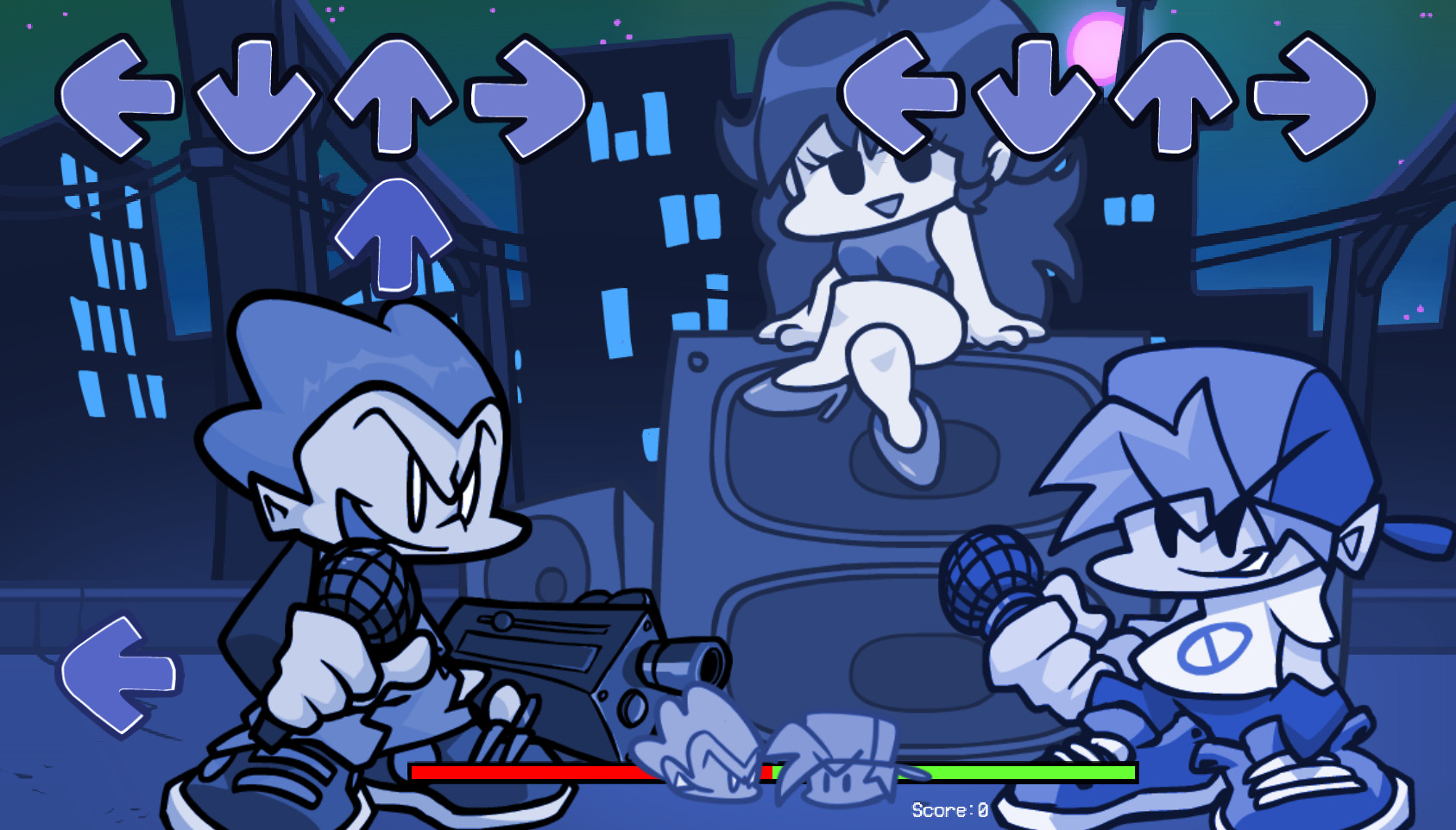 FNF: But it's BLUE! Mod for Friday Night Funkin' | FNF Mods