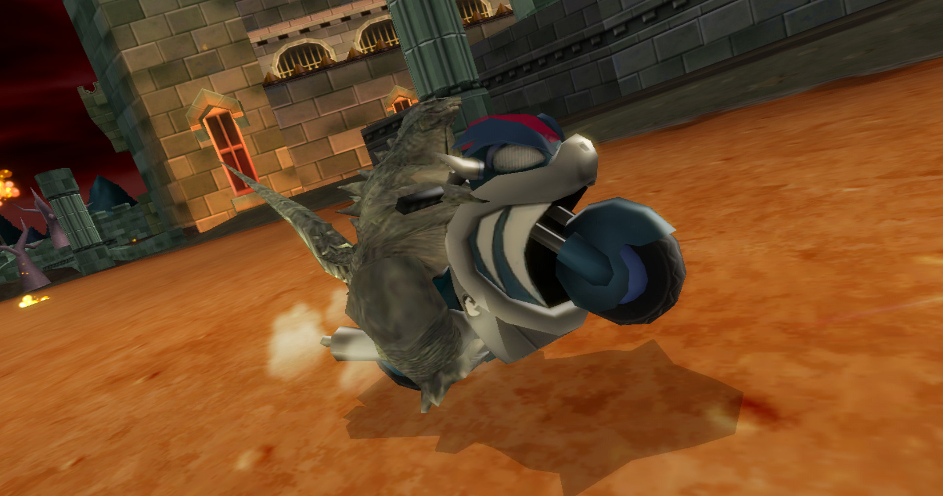 Godzilla over Bowser Mod for Mario Kart Wii | MKWii Mods