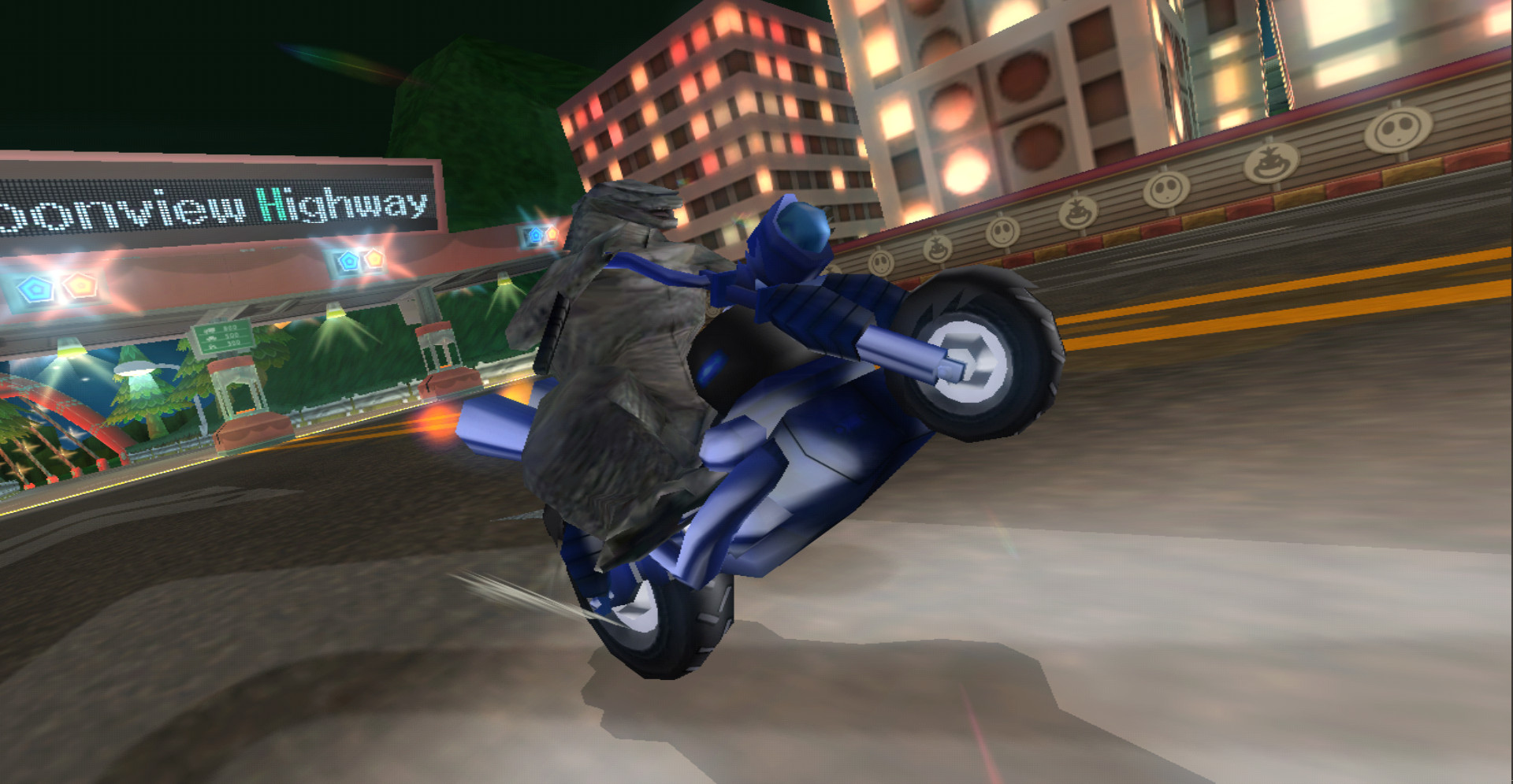 Godzilla over Bowser Mod for Mario Kart Wii | MKWii Mods