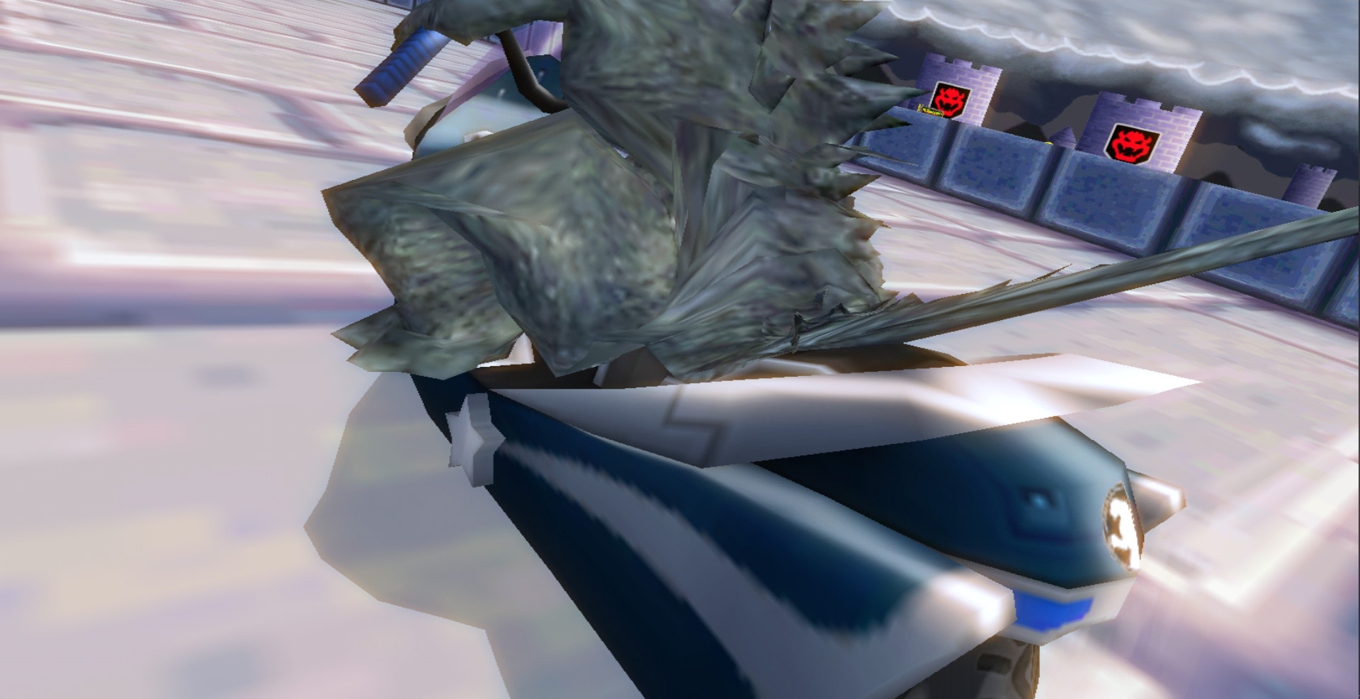 Godzilla over Bowser Mod for Mario Kart Wii | MKWii Mods