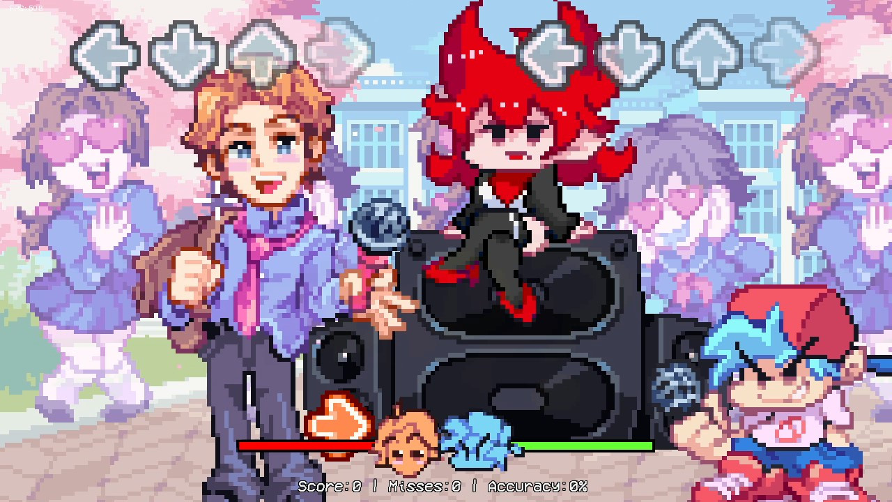 Cassandra over GF Mod for Friday Night Funkin' | FNF Mods