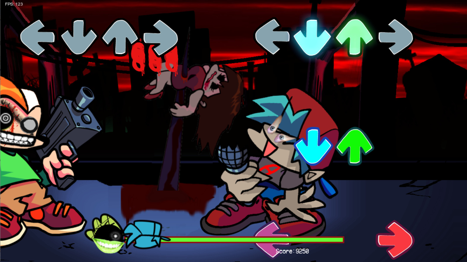 Boyfriend.exe\Demon Boyfriend Mod Mod for Friday Night Funkin' | FNF Mods