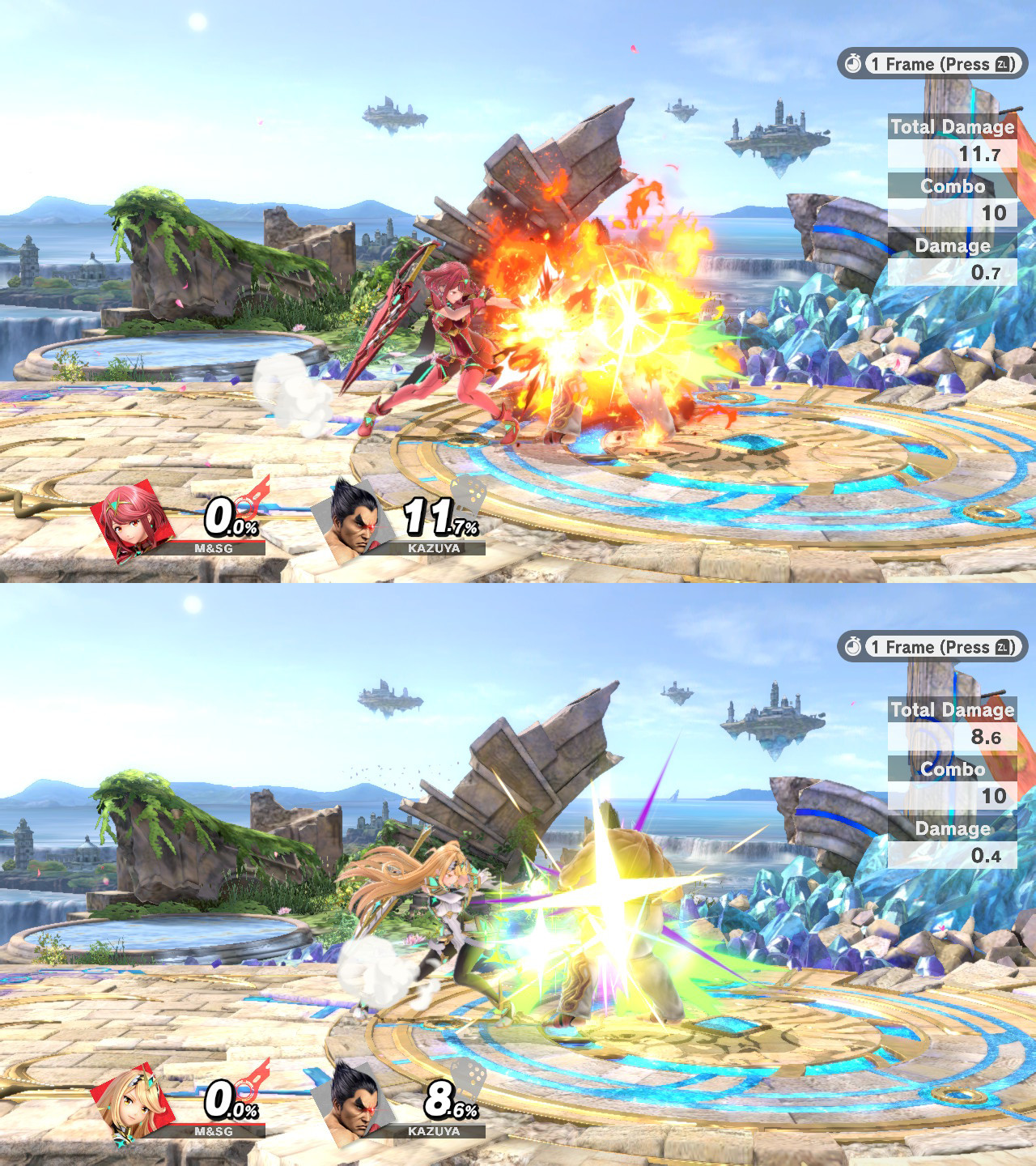 Pyra & Mythra Moveset Edits Mod for Super Smash Bros. Ultimate | SSBU Mods