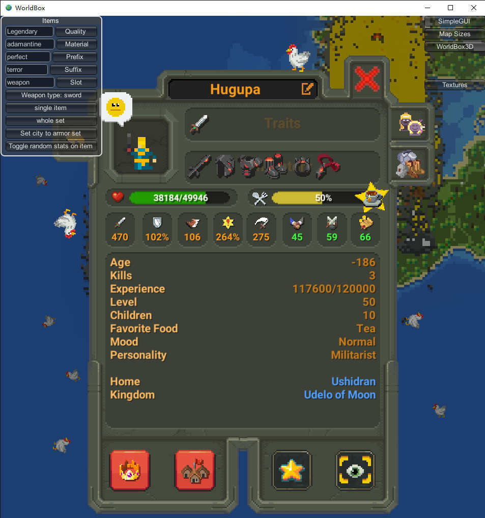 ClassSystemModFor0.9.6 Mod for WorldBox | WorldBox Mods