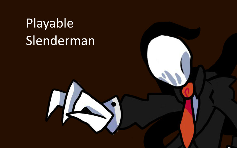 Playable Slenderman Mod for Friday Night Funkin' | FNF Mods