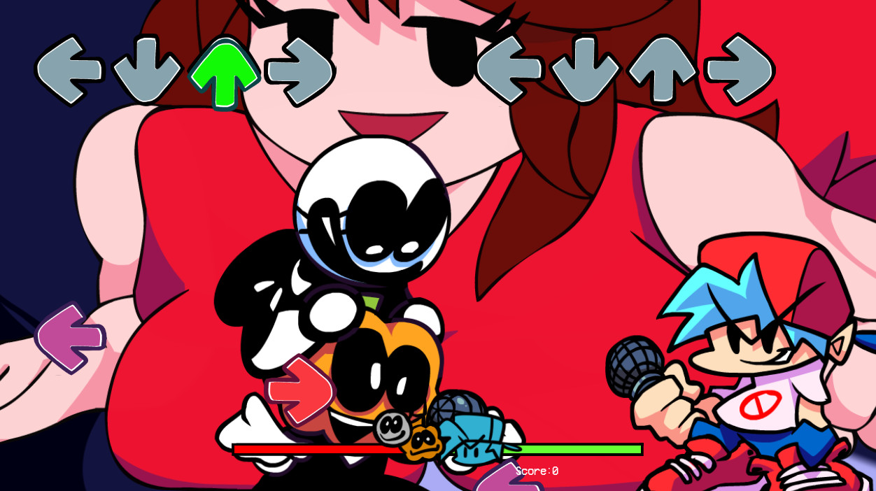 giant gf mod Mod for Friday Night Funkin' | FNF Mods