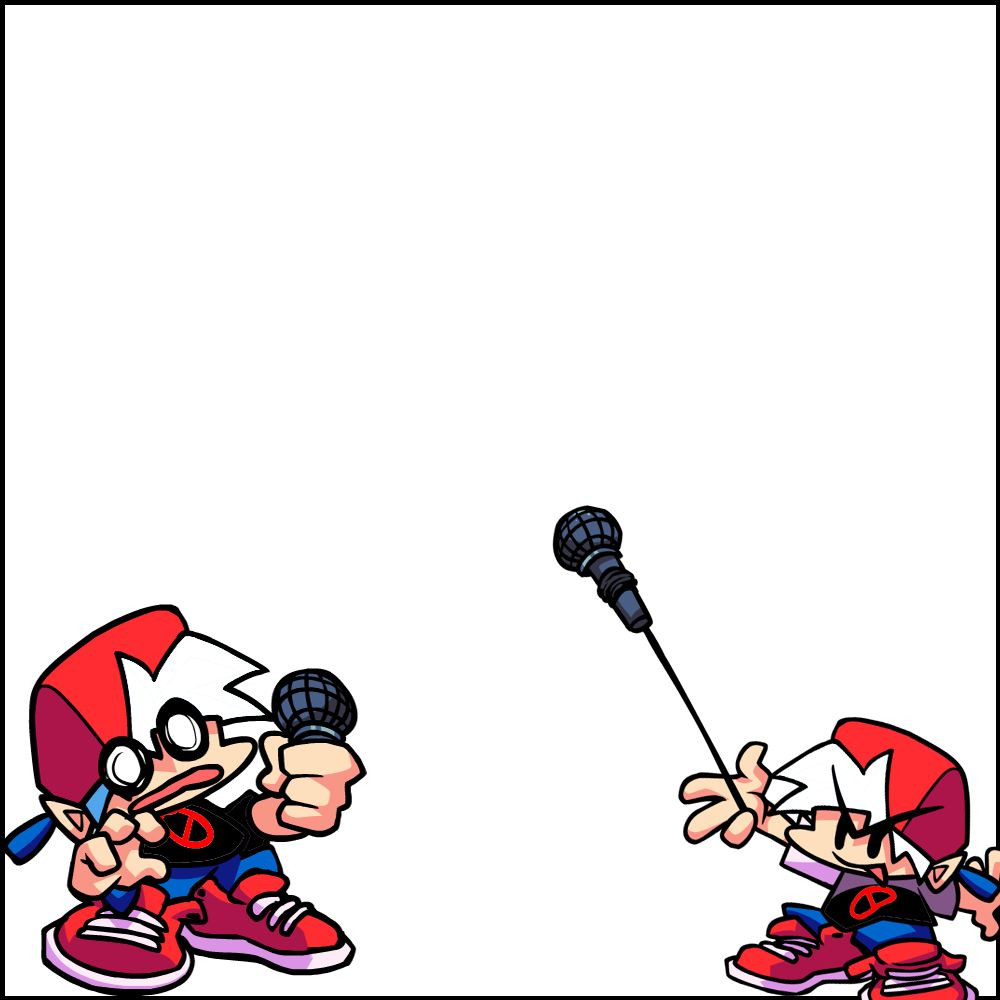Boyfriend, but i'm re-colored him Mod for Friday Night Funkin' | FNF Mods