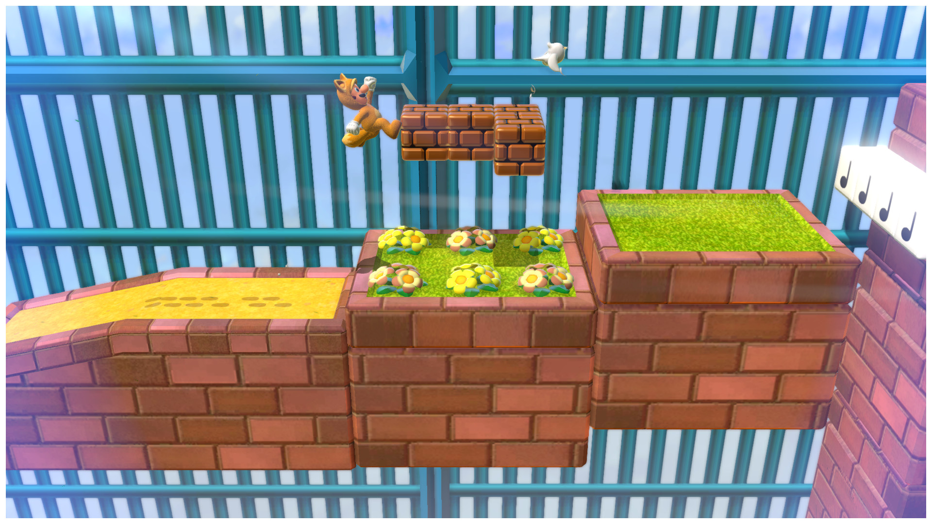 SM3DL Special 2-1 (Sky Lift Garden) in SM3DW Mod for Super Mario 3D ...