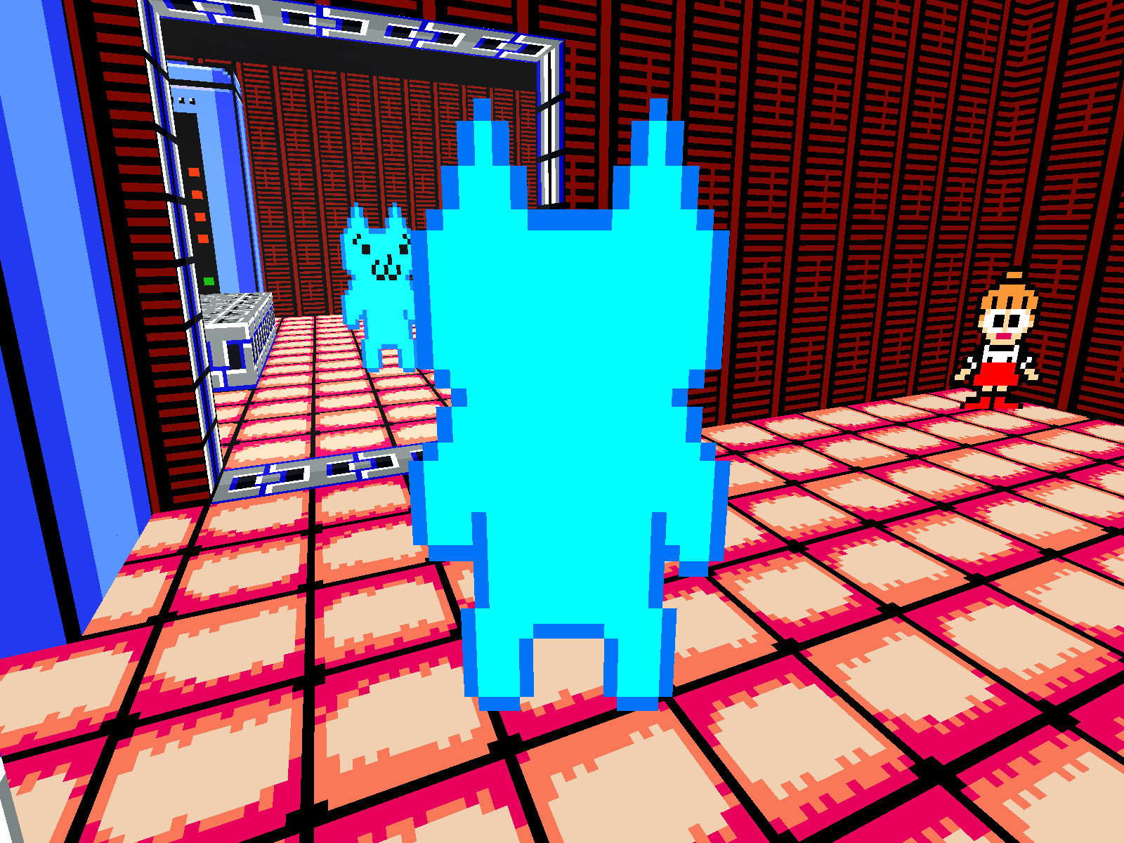 Cat Mario (Syobon Action) Mod for Mega Man 8-bit Deathmatch | MM8BDM Mods