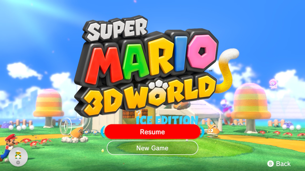Super Mario 3D World Ice Edition Mod for Super Mario 3D World + Bowser ...