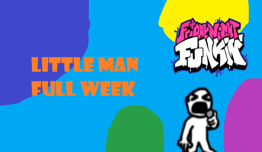 vs little man full week (new update) Mod for Friday Night Funkin' | FNF ...