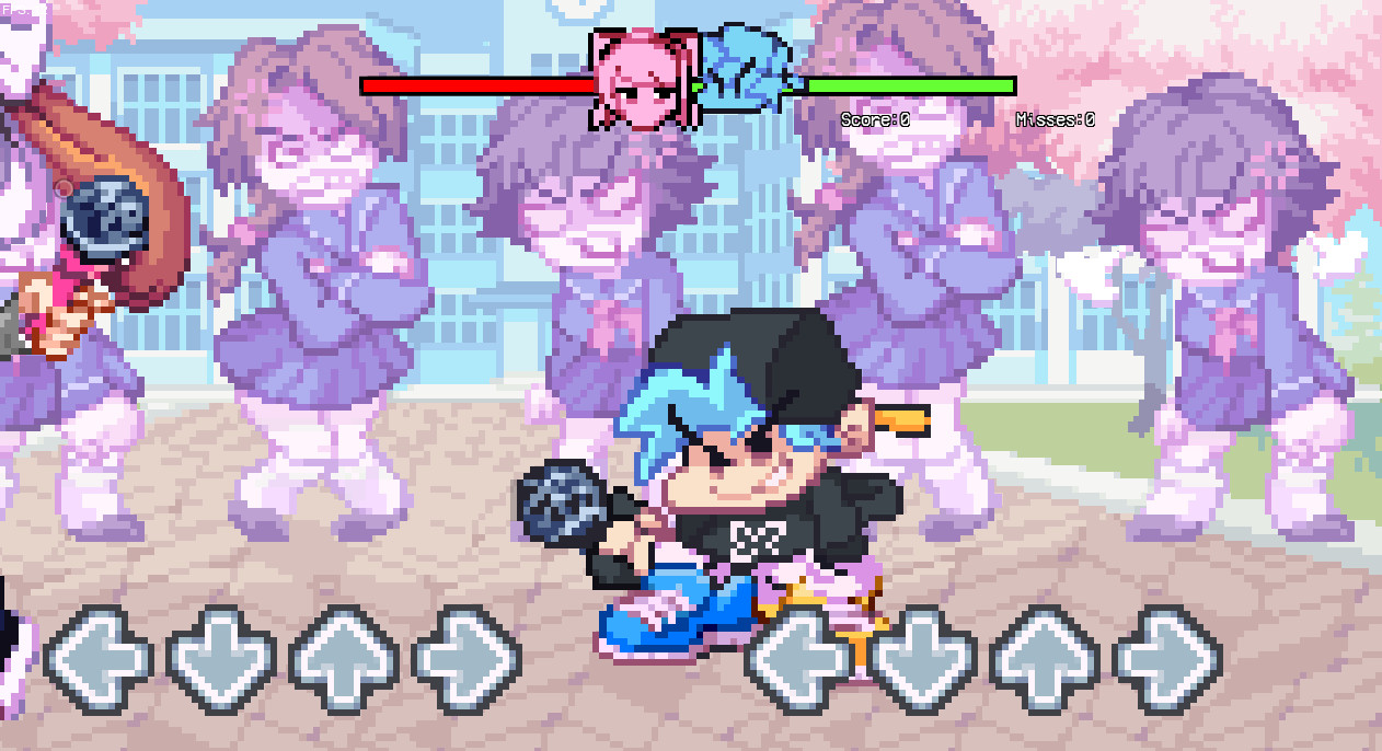 Bf pixel ex Mod for Friday Night Funkin' | FNF Mods