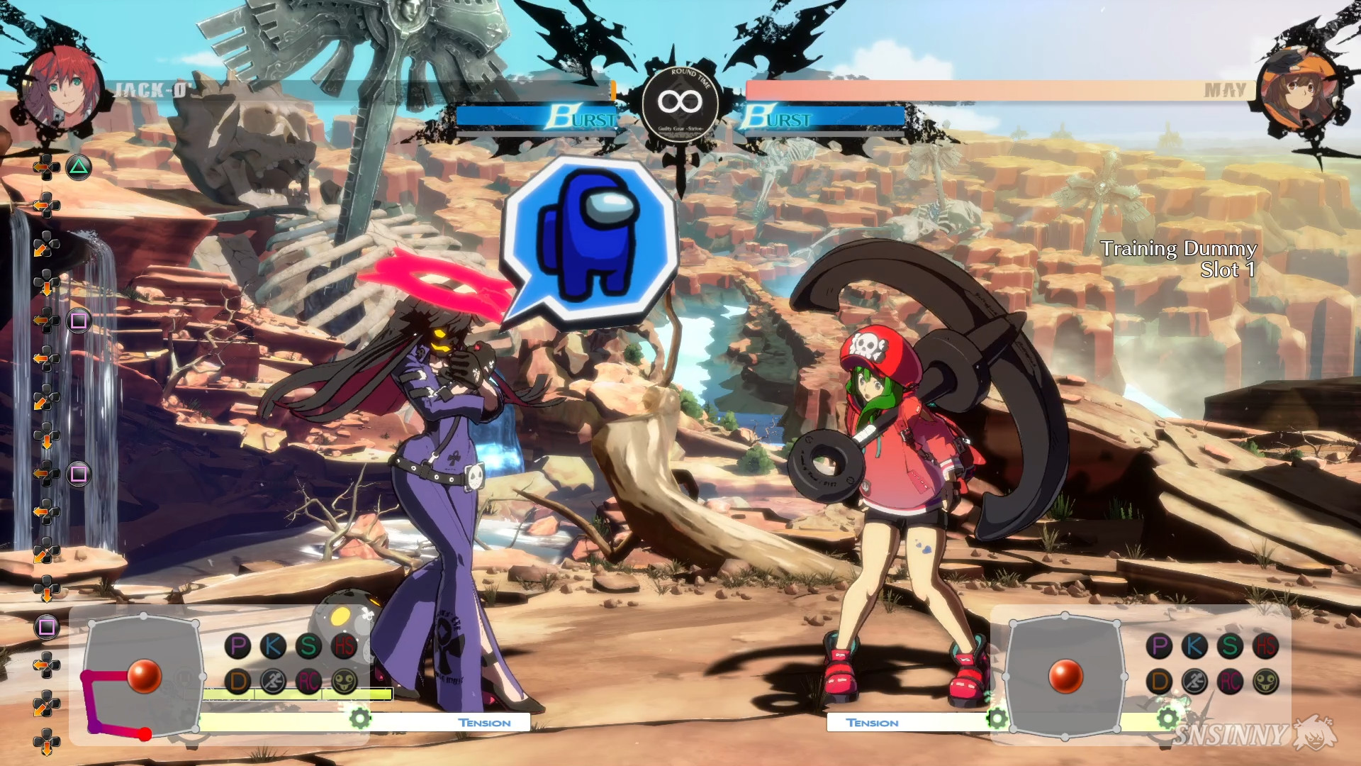 Jack-0 Among Us Icons + Minion Template Mod for GUILTY GEAR -STRIVE ...