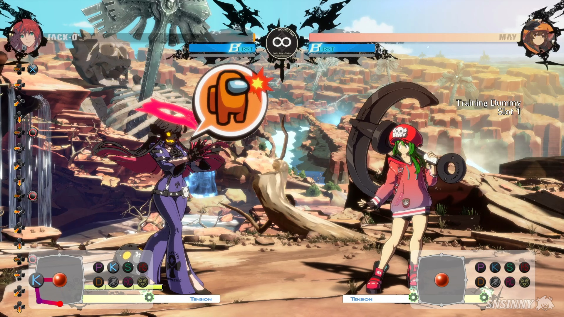 Jack-0 Among Us Icons + Minion Template Mod for GUILTY GEAR -STRIVE ...