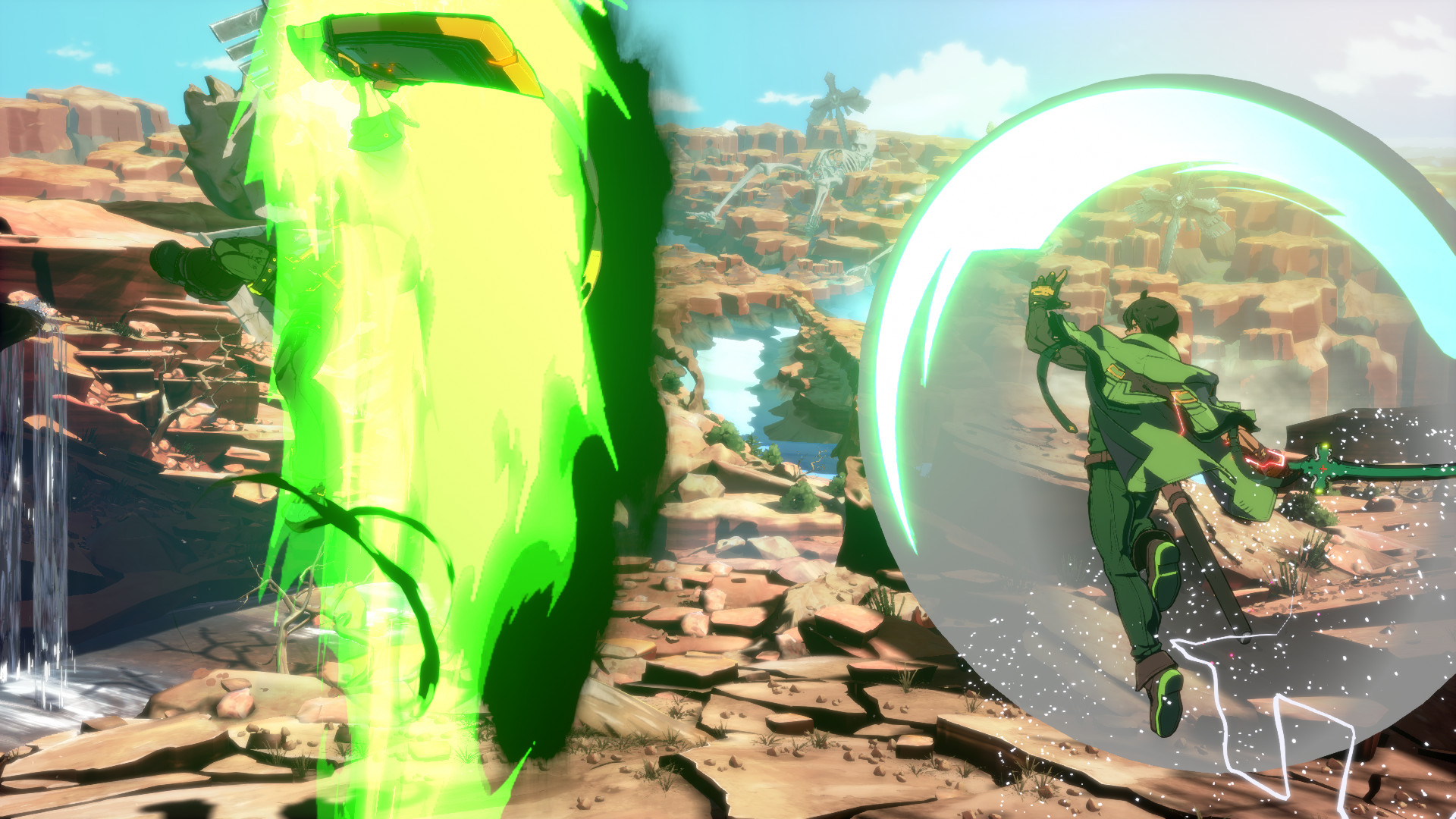 Sol Green Fire Mod for GUILTY GEAR -STRIVE- | GGST Mods