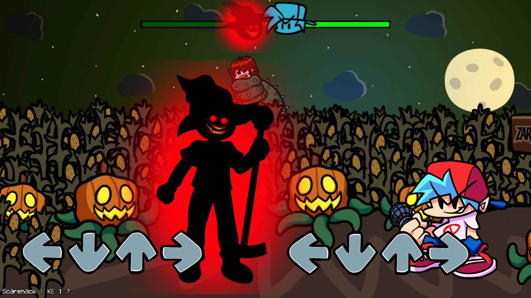 VS Evil Zardy 2.0 Mod for Friday Night Funkin' | FNF Mods
