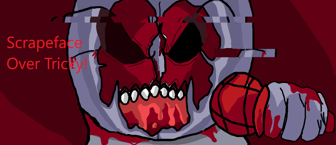(Madness Combat) Scrapeface Over Tricky!!! [Friday Night Funkin'] [Mods]