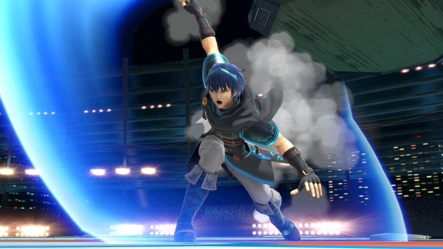 Blue Neon Marth Mod for Super Smash Bros. Ultimate | SSBU Mods