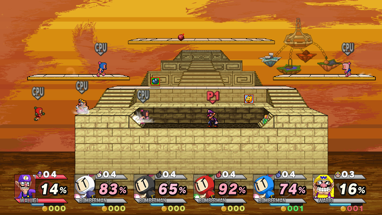 Bomberman 64 - Pyramid (9.3/CMC+) Mod for Super Smash Bros. Crusade ...