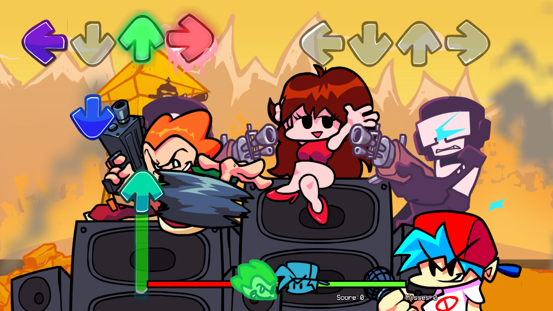 Pico Speaker In FNF Multi Mod for Friday Night Funkin' | FNF Mods