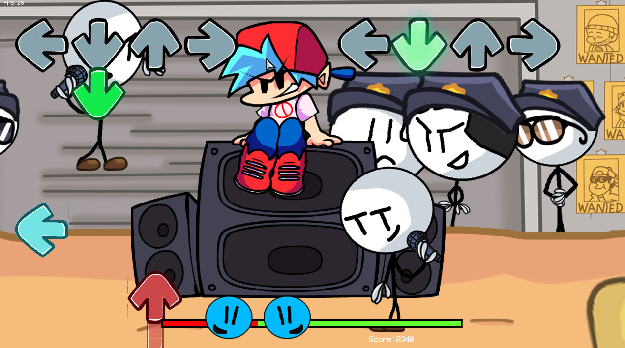 Fun-Sized Henry Stickmin Mod for Friday Night Funkin' | FNF Mods