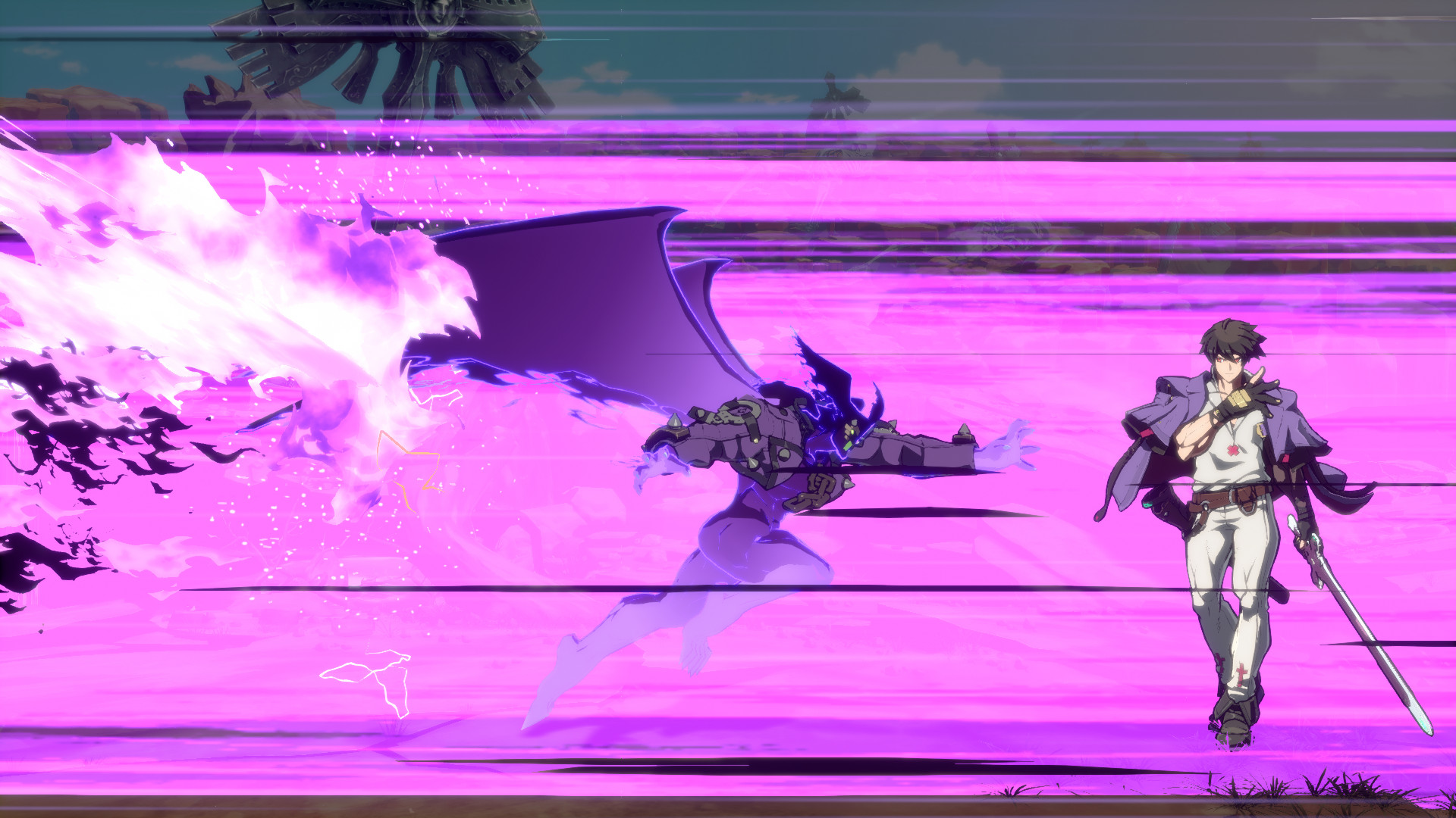 Sol Purple Fire Mod for GUILTY GEAR -STRIVE- | GGST Mods