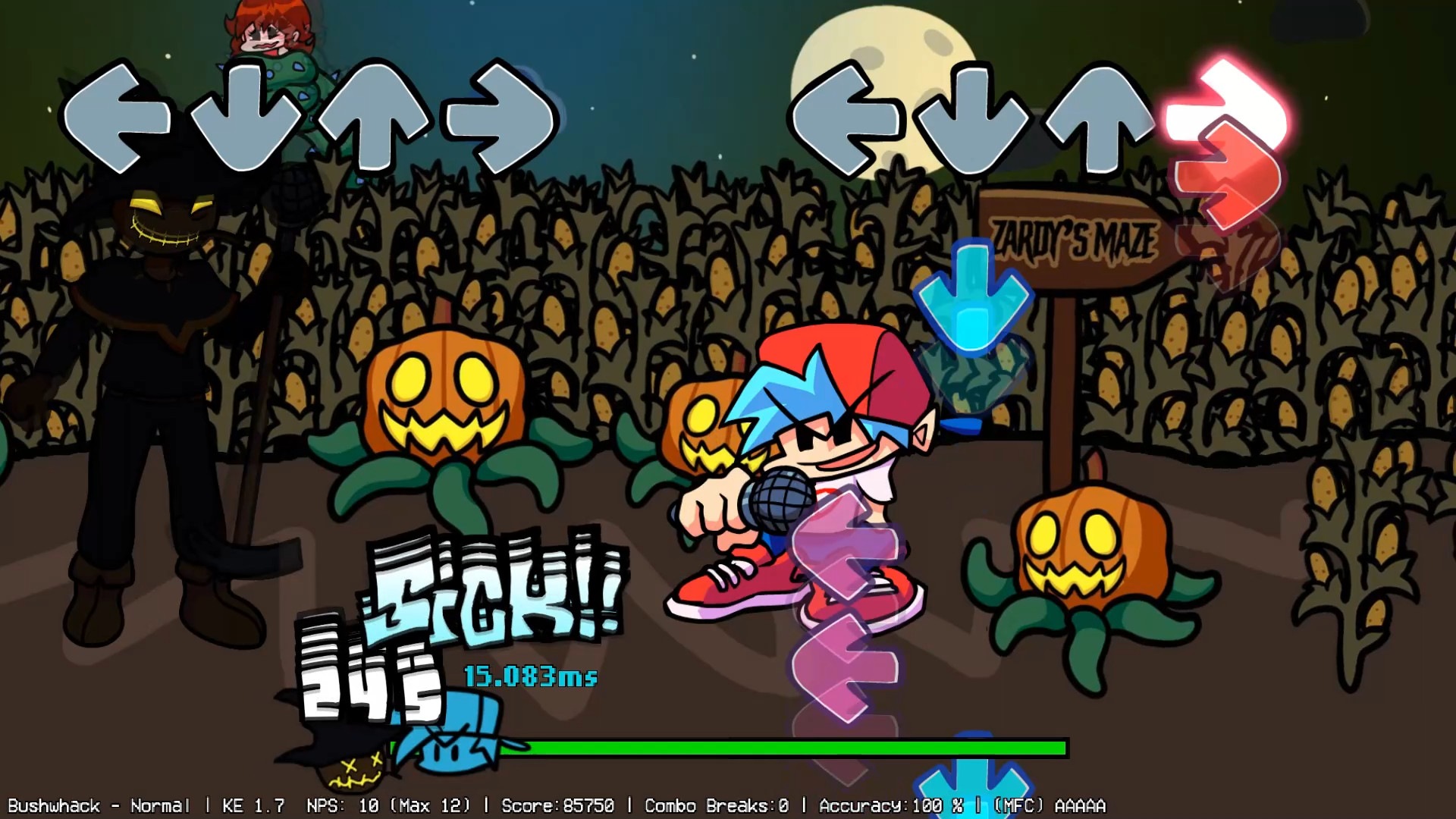 Fair Rechart of Zardy (2 songs) Mod for Friday Night Funkin' | FNF Mods