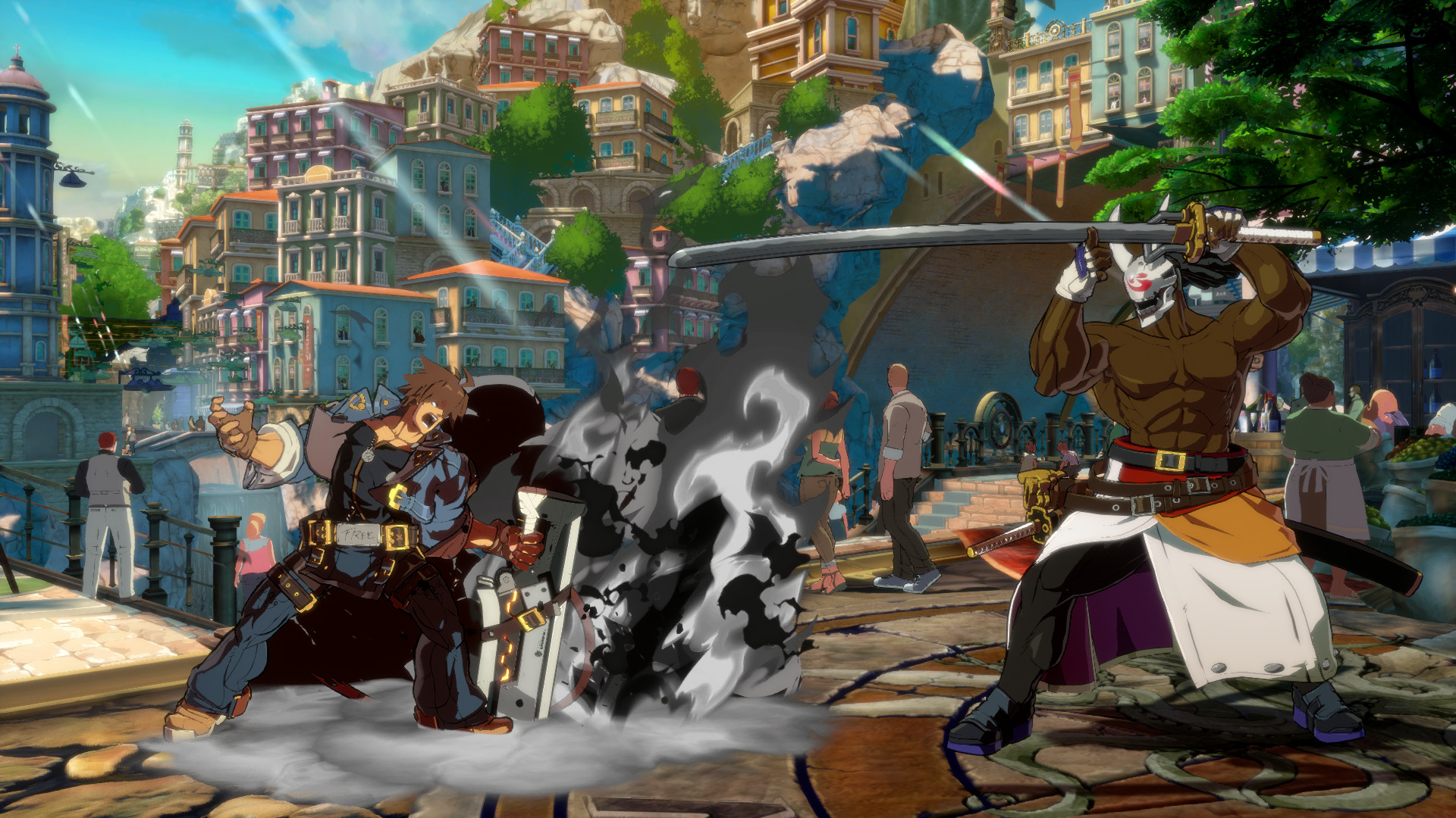 Sol Grey Fire Mod for GUILTY GEAR -STRIVE- | GGST Mods
