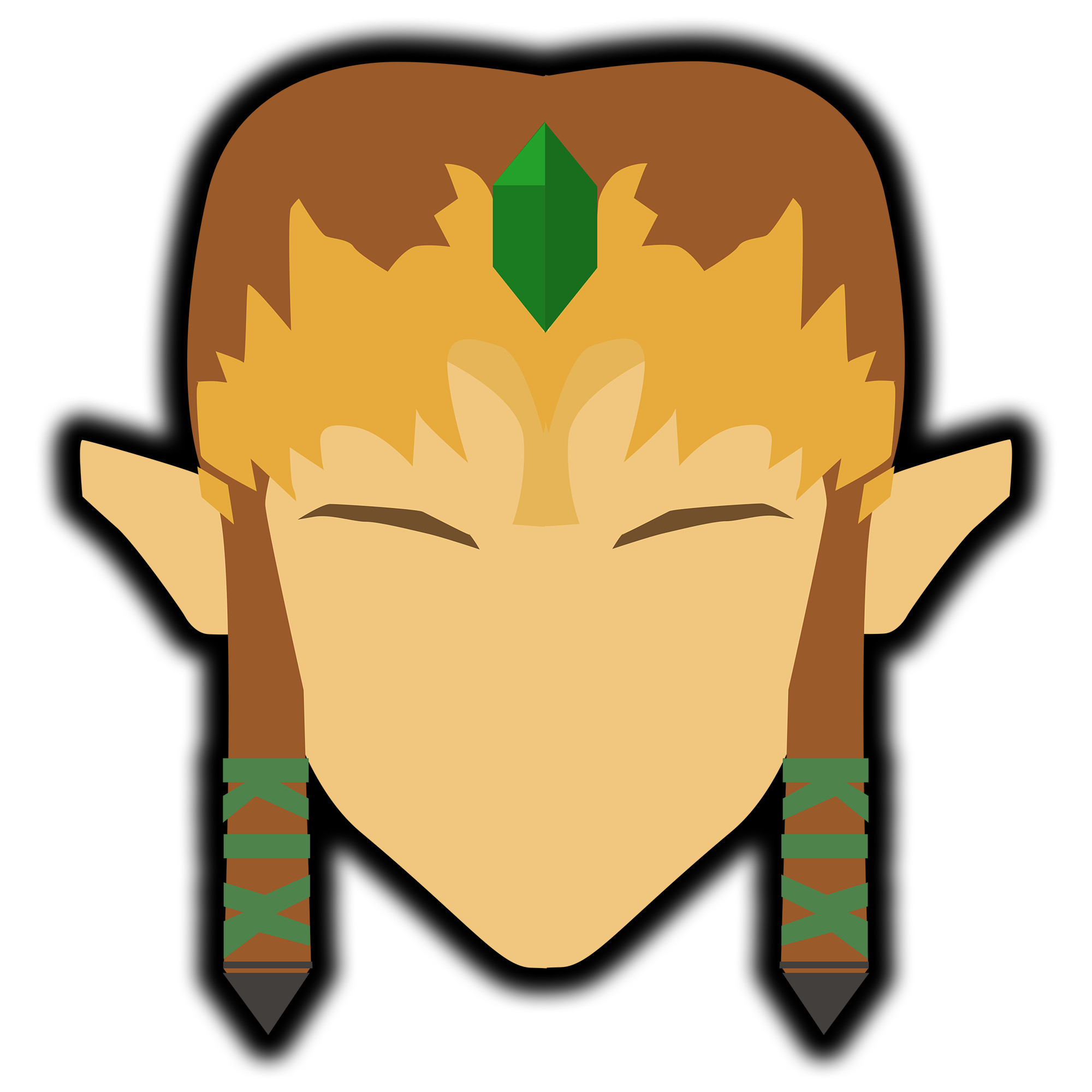 Twilight Princess Zelda Stock icons Mod for Super Smash Bros. Ultimate ...