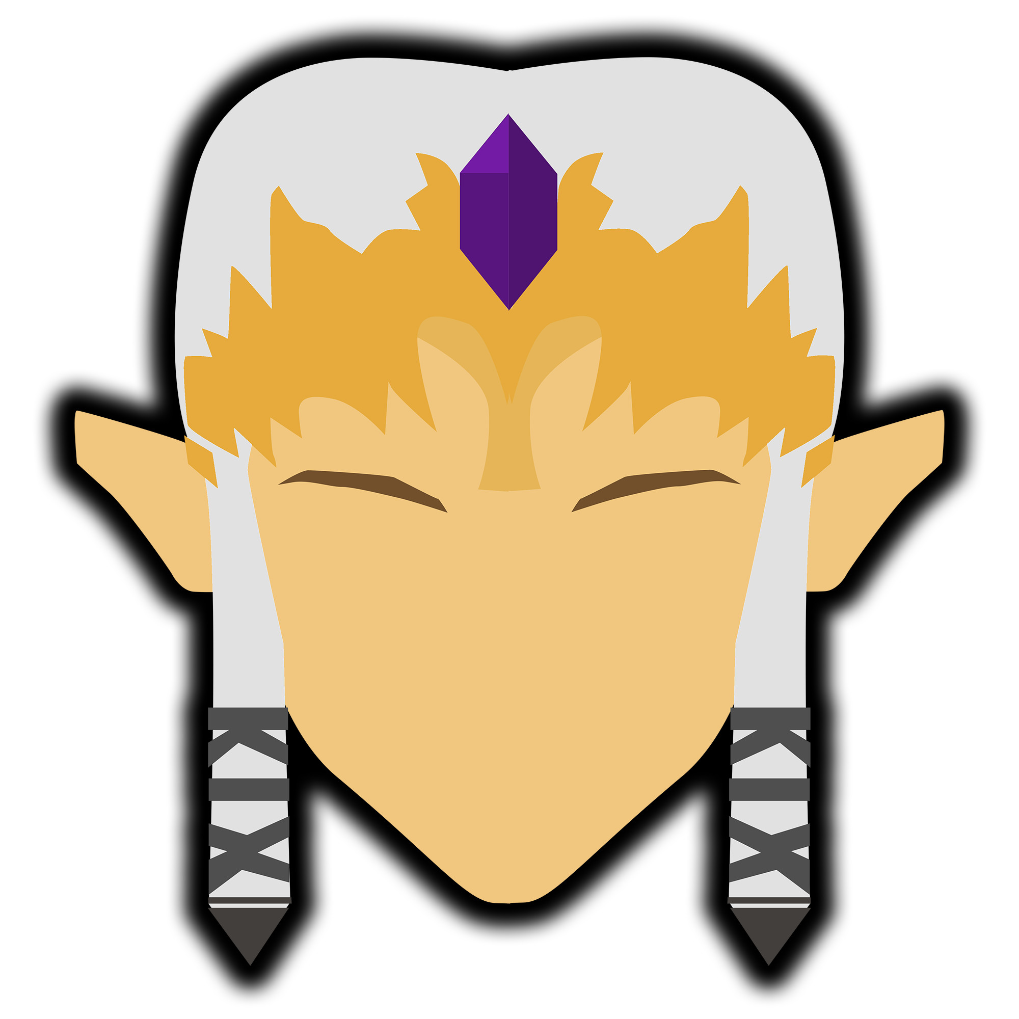 Twilight Princess Zelda Stock icons Mod for Super Smash Bros. Ultimate ...