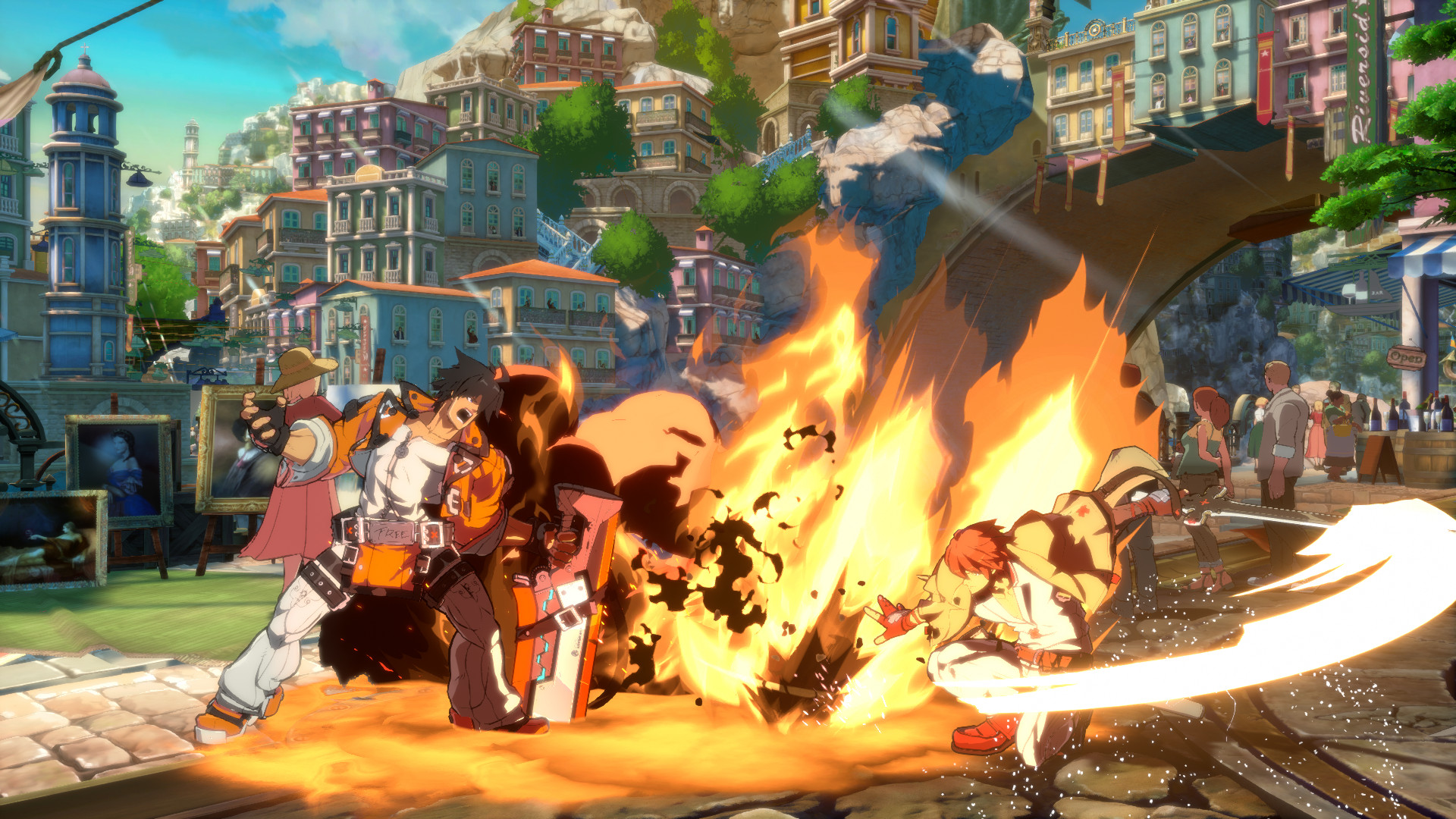 Sol Orange Fire [GUILTY GEAR -STRIVE-] [Mods]