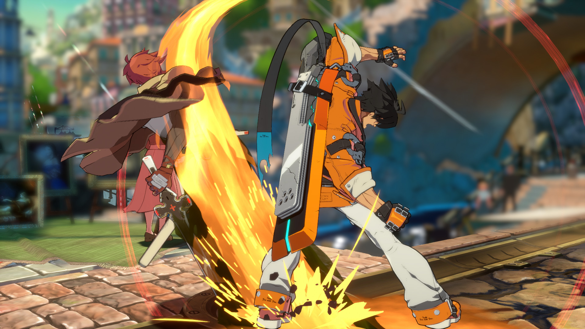 Sol Orange Fire [GUILTY GEAR -STRIVE-] [Mods]