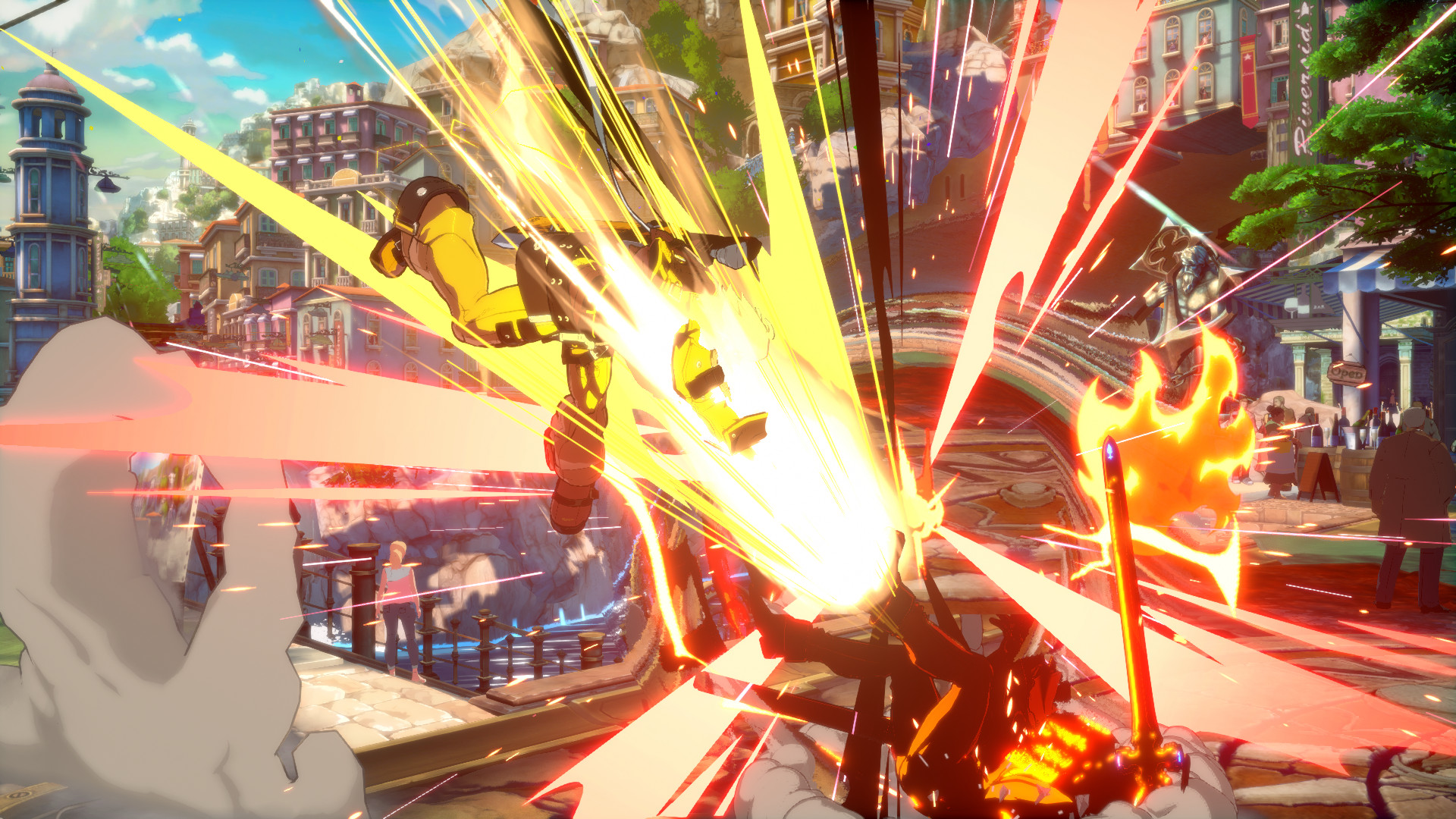 Sol Yellow Fire Mod for GUILTY GEAR -STRIVE- | GGST Mods