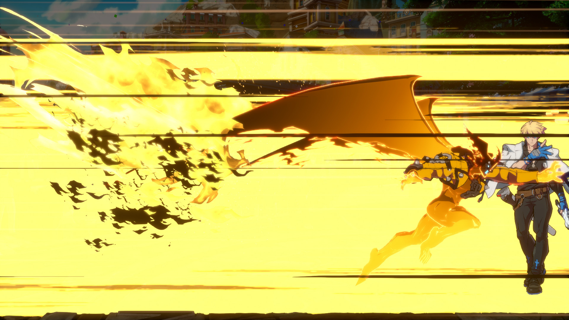 Sol Yellow Fire Mod for GUILTY GEAR -STRIVE- | GGST Mods