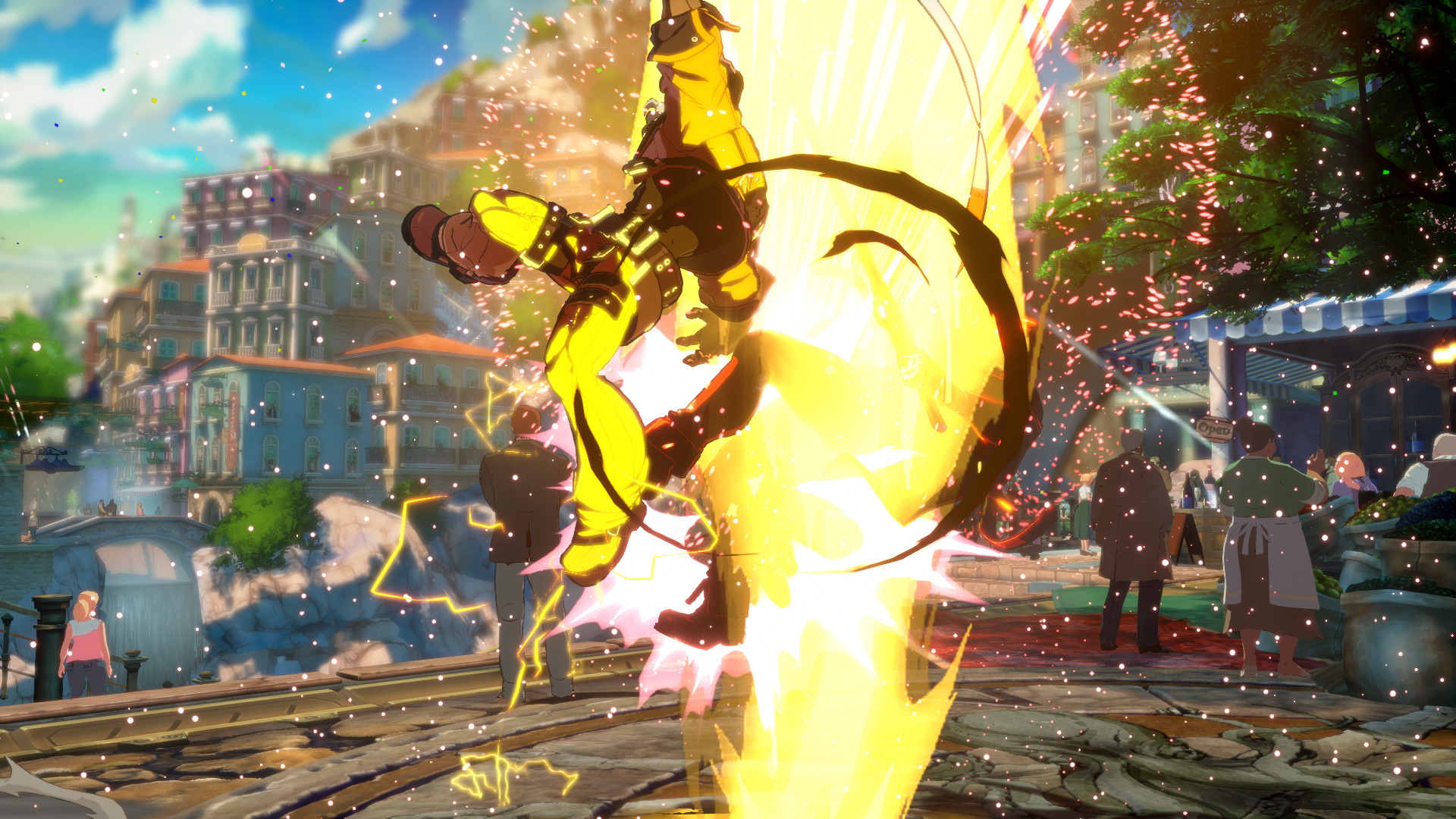 Sol Yellow Fire Mod for GUILTY GEAR -STRIVE- | GGST Mods