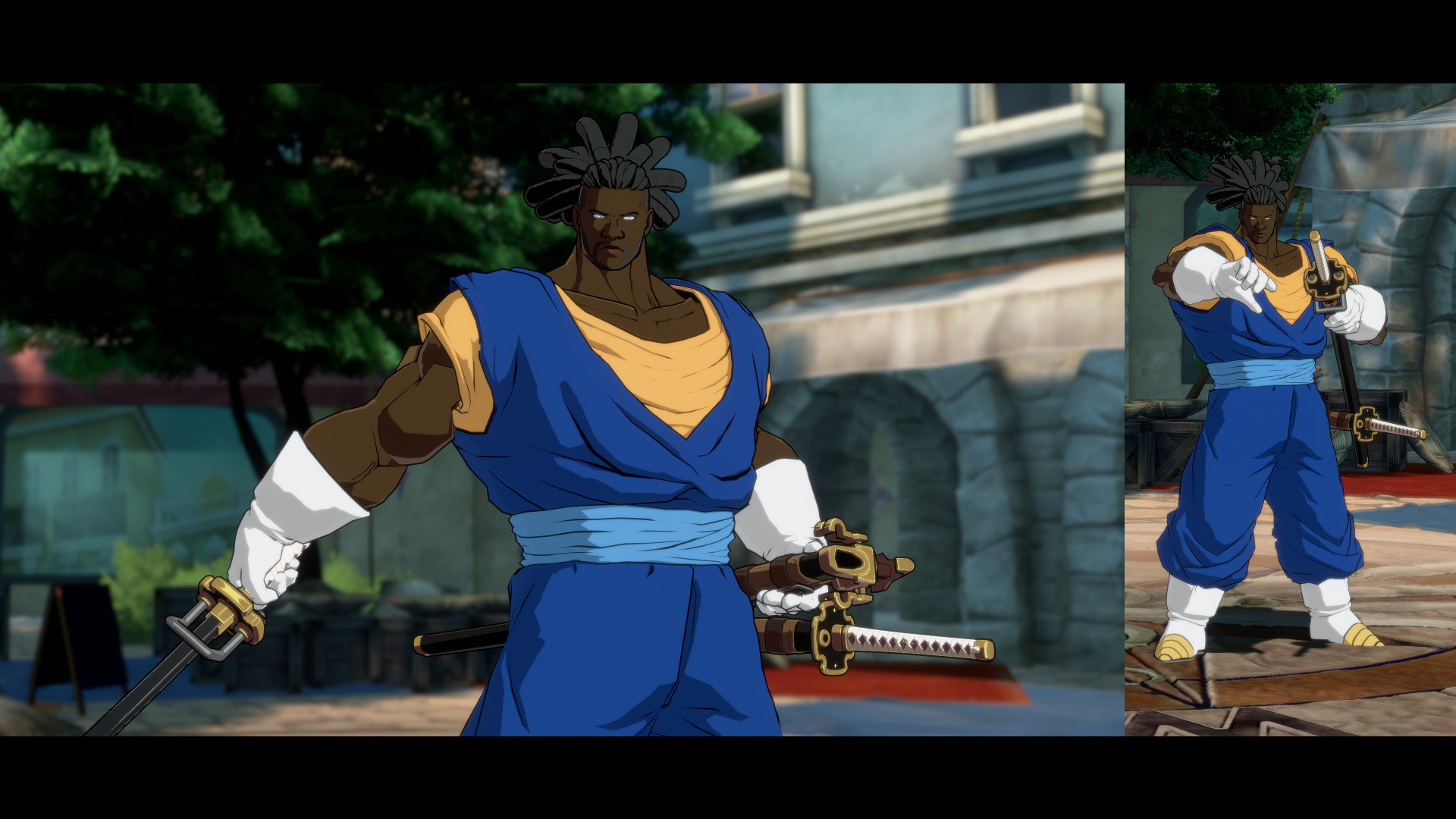 DBFZ Vegito outfit for Nagoriyuki Mod for GUILTY GEAR -STRIVE- | GGST Mods