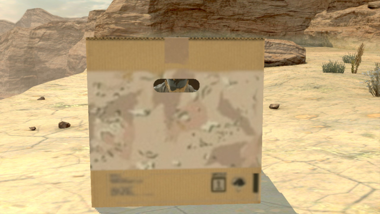 Diamond Dogs Cardboard Box Mod for Super Smash Bros. Ultimate | SSBU Mods