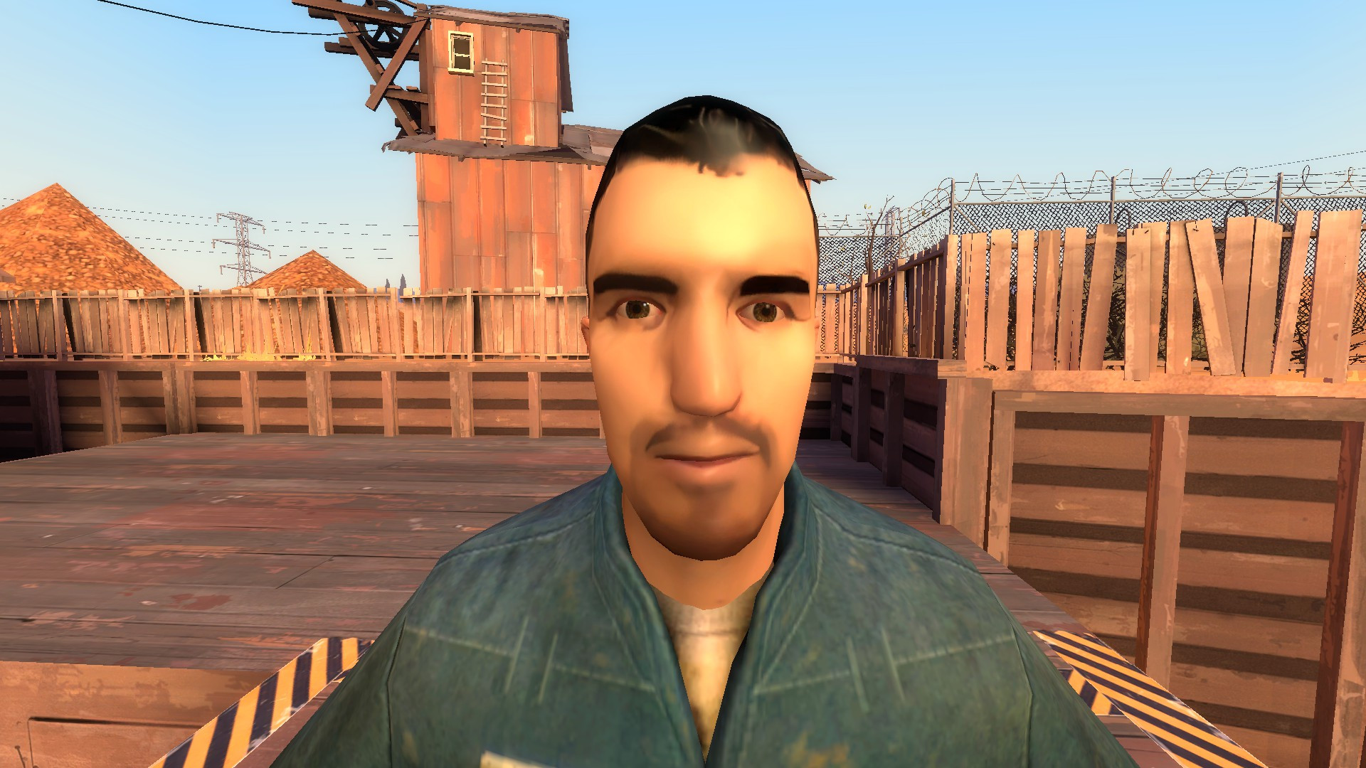 tf2 style textured male07 face Mod for Half-Life 2 | HL2 Mods