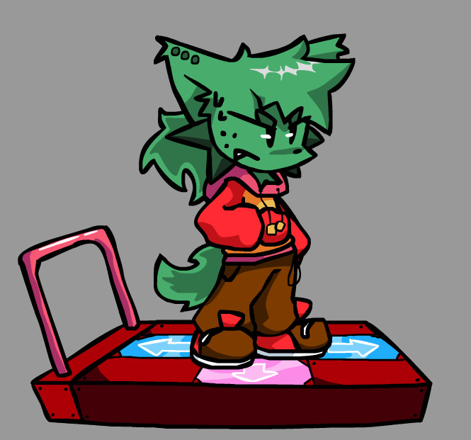 hellbeats kapi as gf skin! Mod for Friday Night Funkin' | FNF Mods