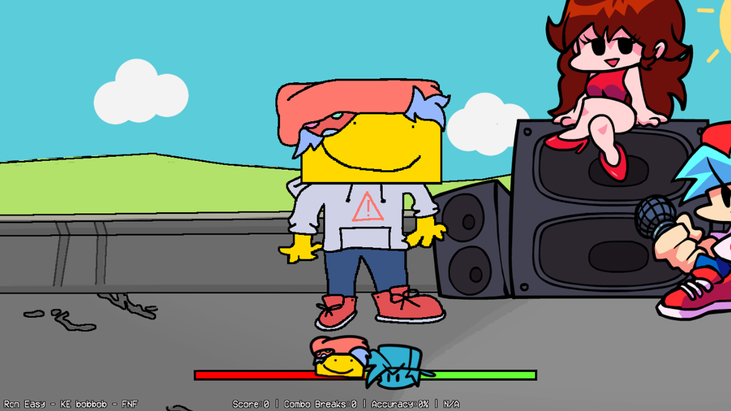 Soft Bf Ron Mod for Friday Night Funkin' | FNF Mods