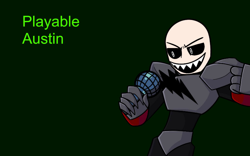 Playable Austin Mod for Friday Night Funkin' | FNF Mods
