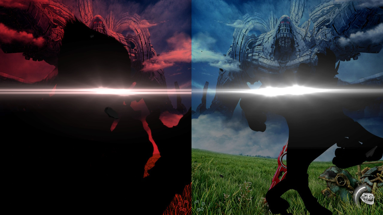 Xenoblade Chronicles Vs. Screen Mod for Super Smash Bros. Ultimate ...