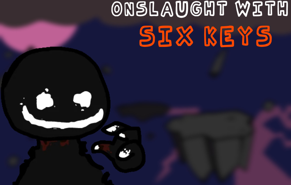 (2.0 UPDATE!!)Onslaught With 6 Keys Mod for Friday Night Funkin' | FNF Mods