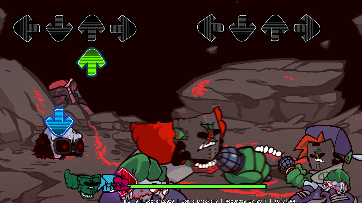 Tricky Skin for Boyfriend Mod for Friday Night Funkin' | FNF Mods